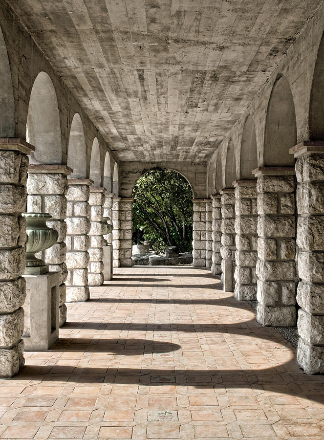 Arches at Le Chateau Photograph by Alan Kilpatrick - Fine Art America