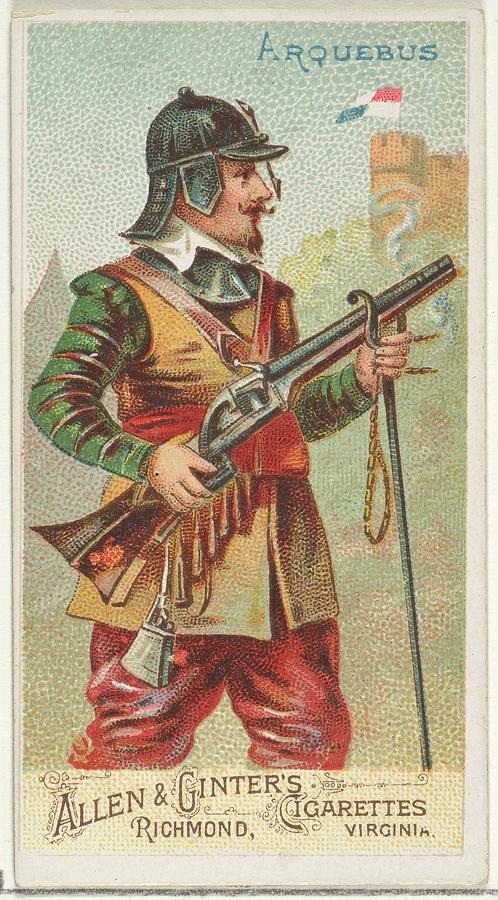 Arquebus From The Arms Of All Nations Drawing By Issued By Allen And Ginter Fine Art America