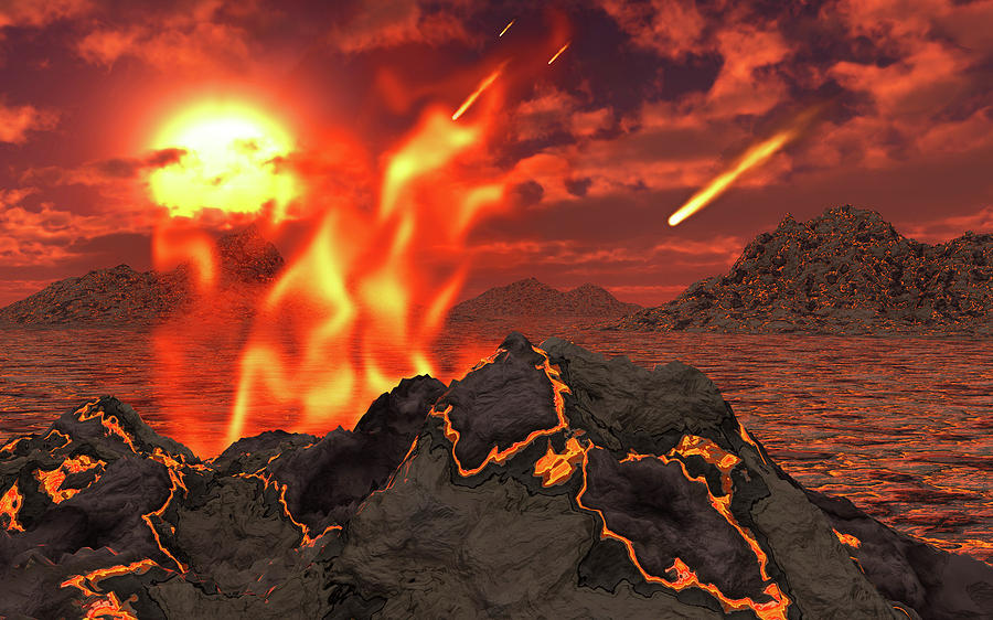 Artists Concept Depicting The Creation Photograph by Mark Stevenson ...