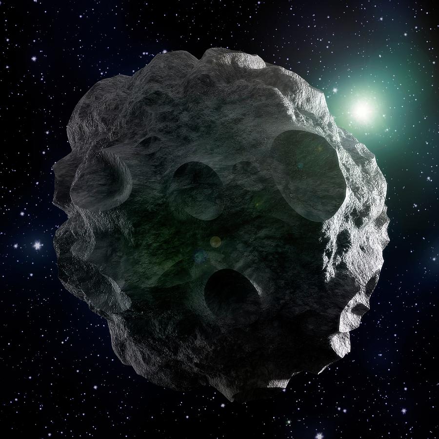 Asteroid Photograph by Andrzej Wojcicki/science Photo Library - Pixels