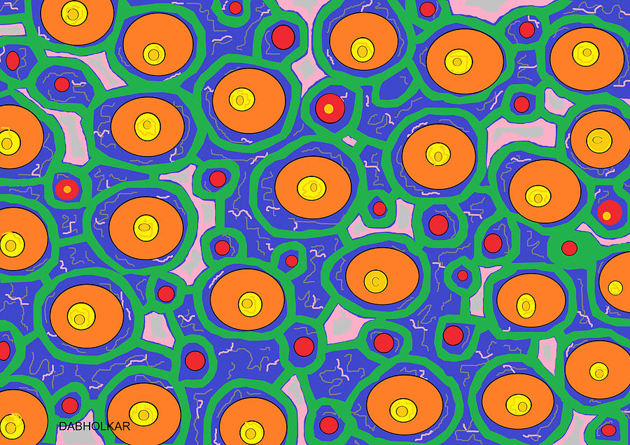 Atomic Pattern Digital Art by Arun Dabholkar | Pixels