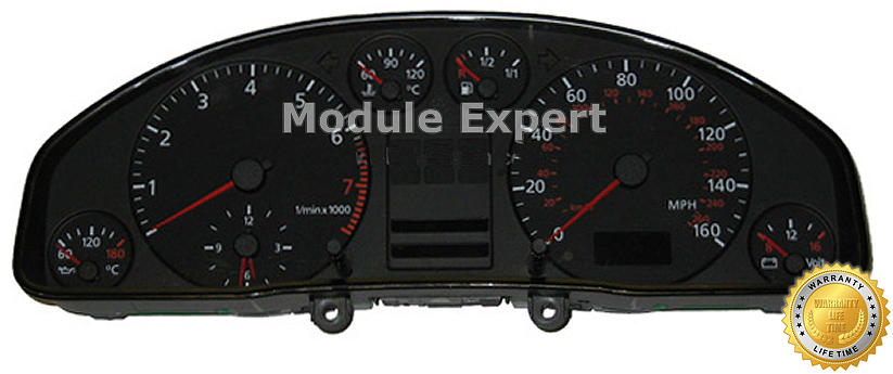 AUDI Speedometer Digital Art by Module Expert Alex