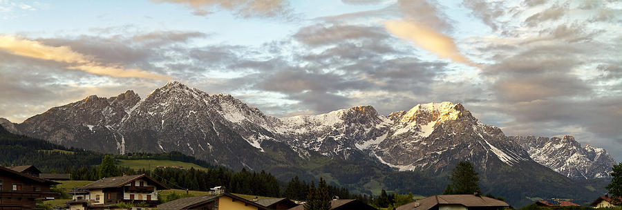 Austrian sunset Photograph by Robert Murray | Pixels