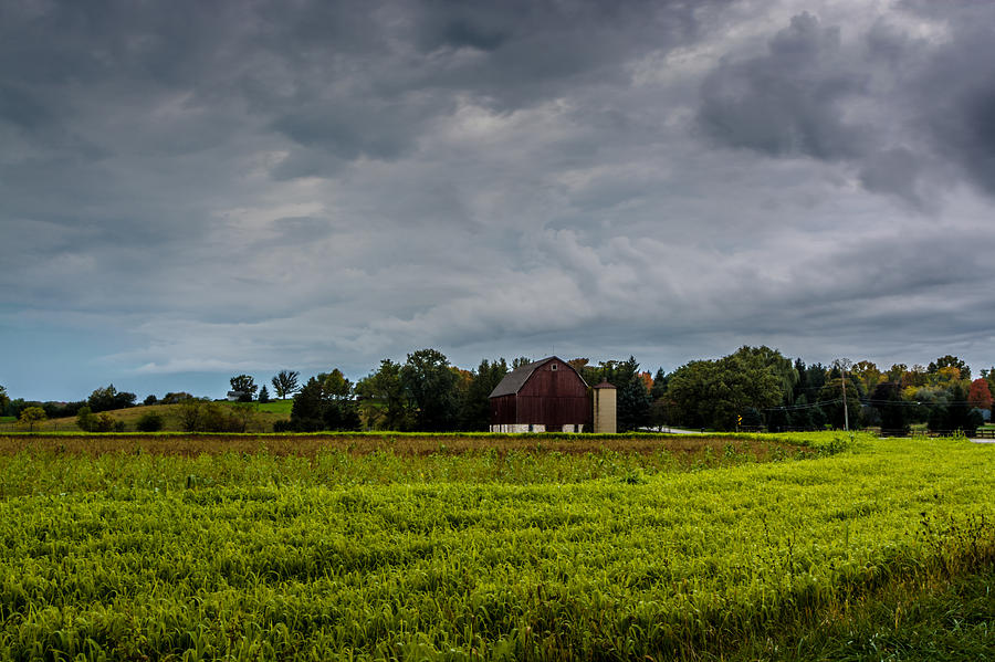 Autumn in Merton Wisconsin Photograph by Randy Scherkenbach - Fine Art ...