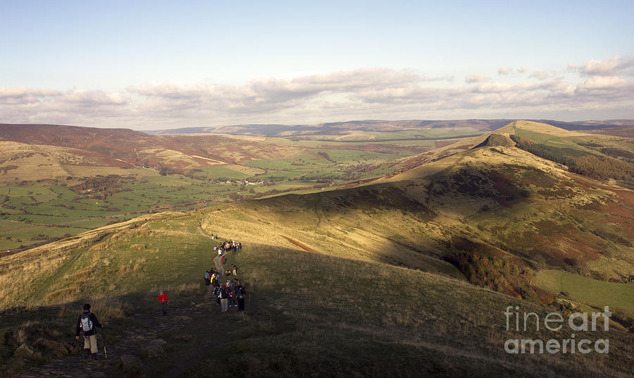 Autumn On The Great Ridge Photograph by Darren Burroughs