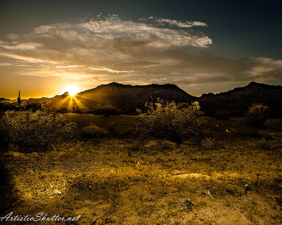 Az Sunset Photograph by Artistic Shutter - Fine Art America