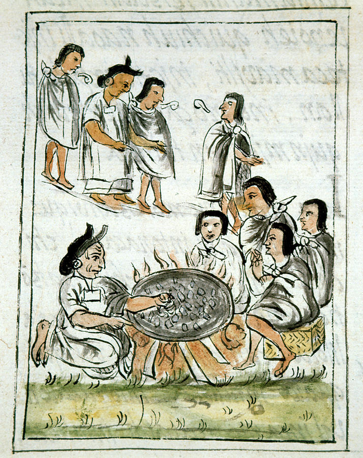 Aztec Shield Maker Painting by Granger - Pixels