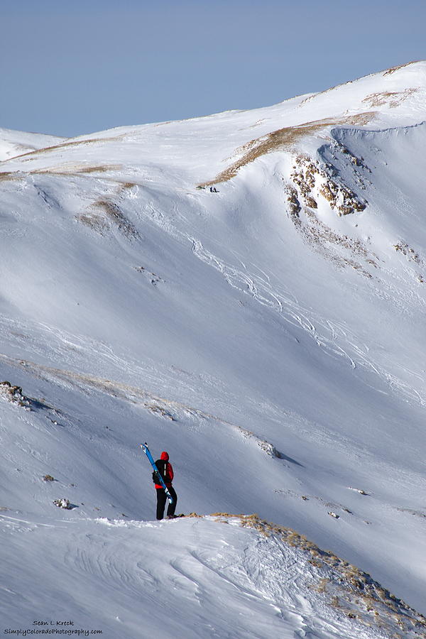 Back Country Ski Photograph by Sean Kreck | Fine Art America