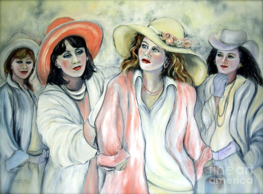 Backstage Painting by Mari Sue Baga - Fine Art America