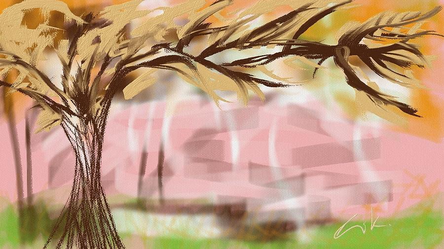 Bad tree Painting by Sowhat Kunwal - Fine Art America