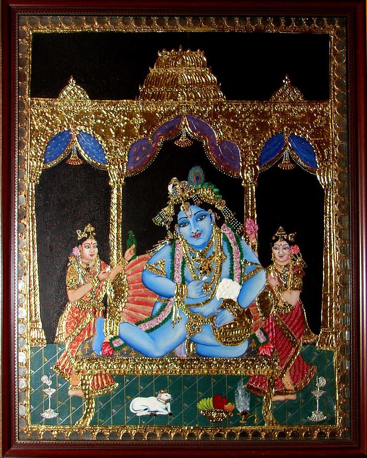 Balakrishna Painting by Jayashree - Fine Art America