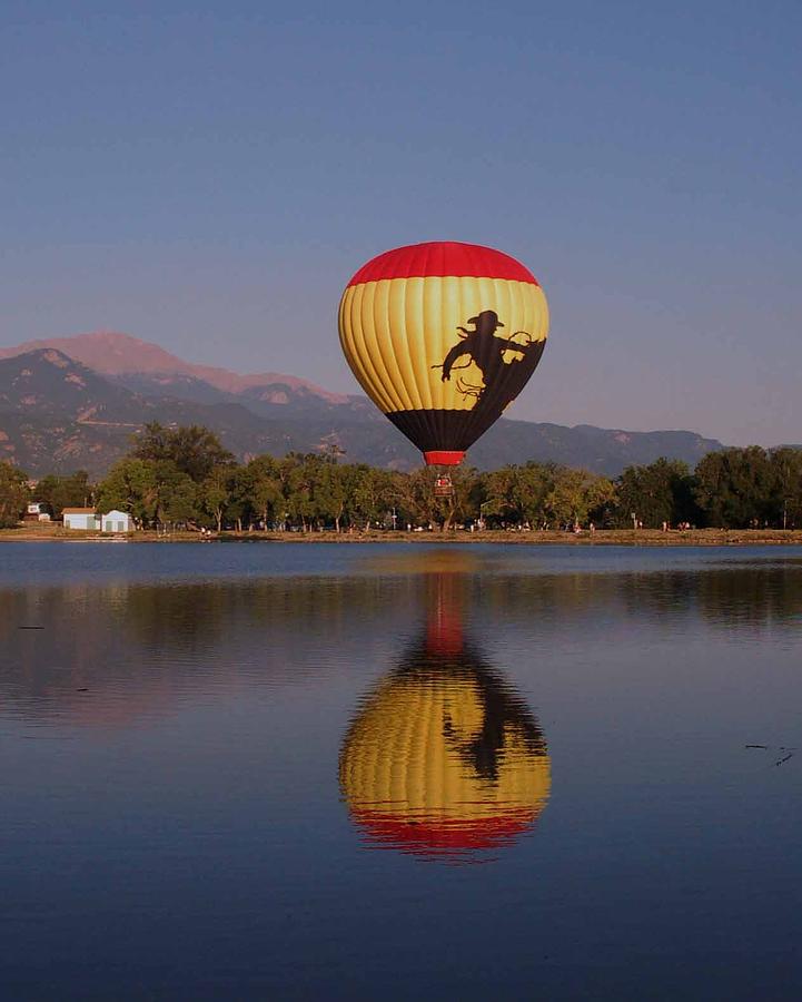 Balloon Reflection Photograph by Dan Hedden - Fine Art America
