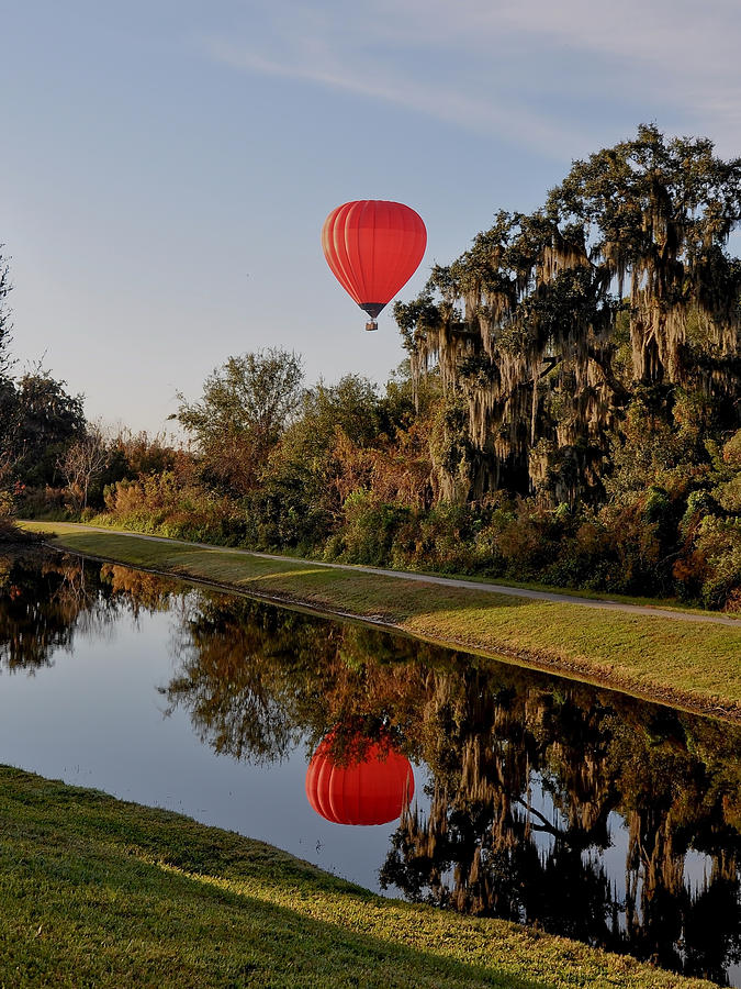 Balloon Reflection Photograph by John Black - Fine Art America