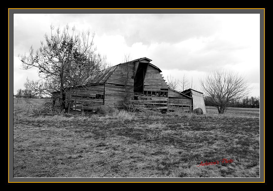 Barn falling down Photograph by Michael Anderson - Fine Art America