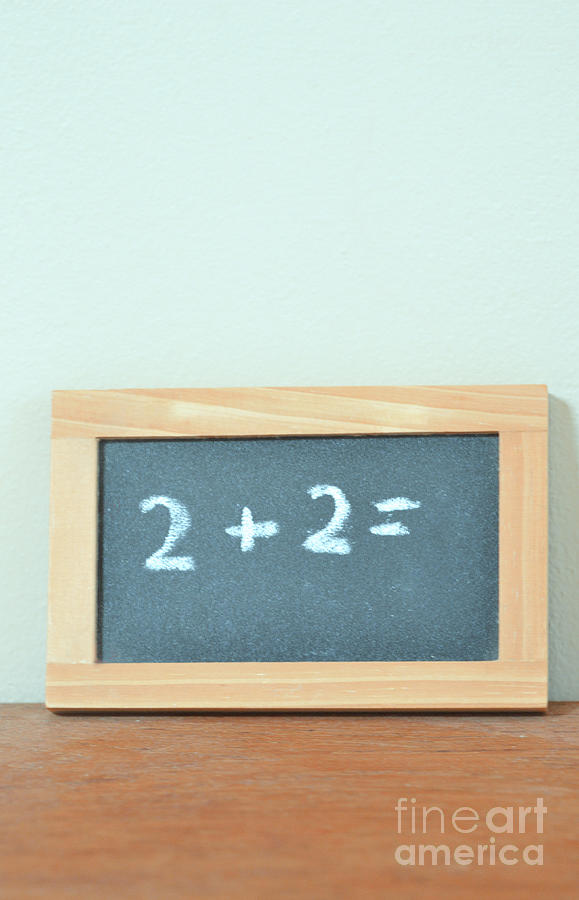 Basic math Photograph by Birgit Tyrrell - Pixels