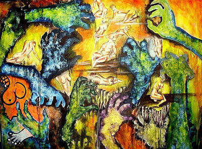 Basta Painting by Enock DORESTAN - Fine Art America