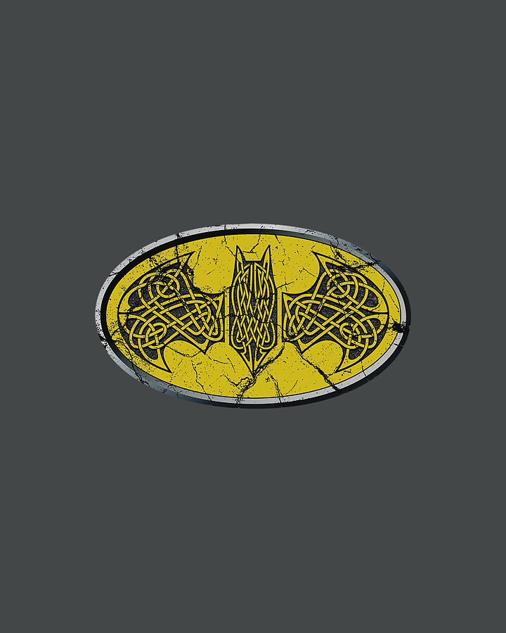 Batman - Celtic Shield Digital Art by Brand A - Fine Art America