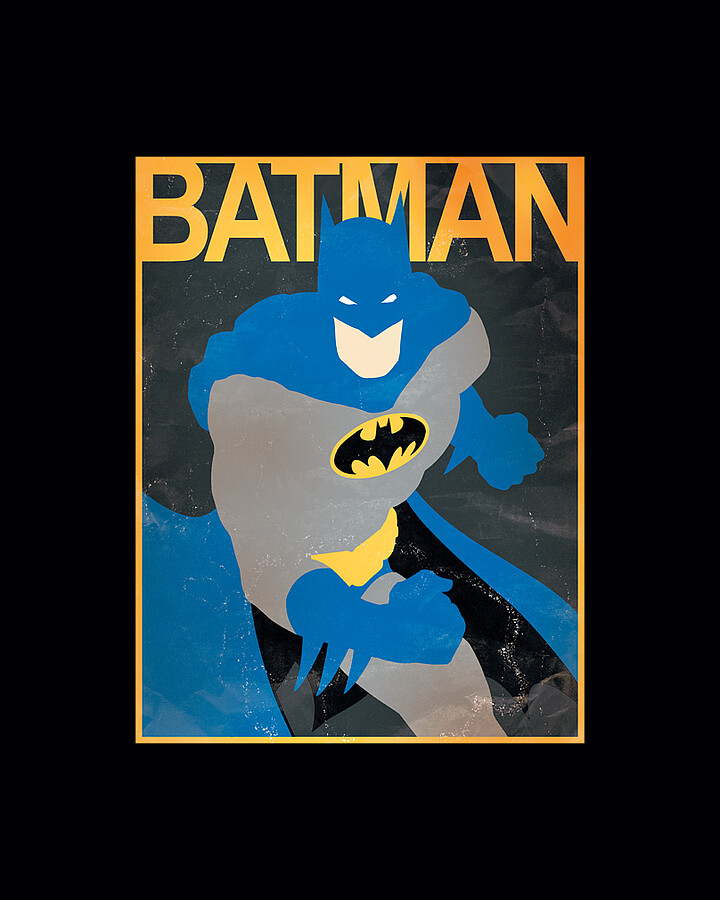 Batman - Simple Bm Poster Digital Art by Brand A - Pixels