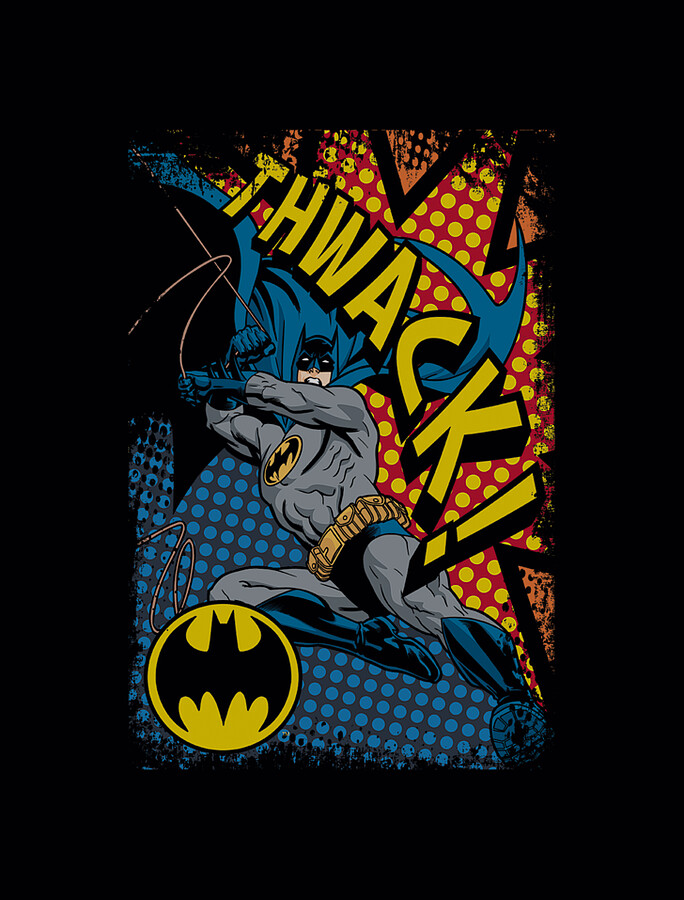 Batman - Thwack Digital Art by Brand A - Pixels
