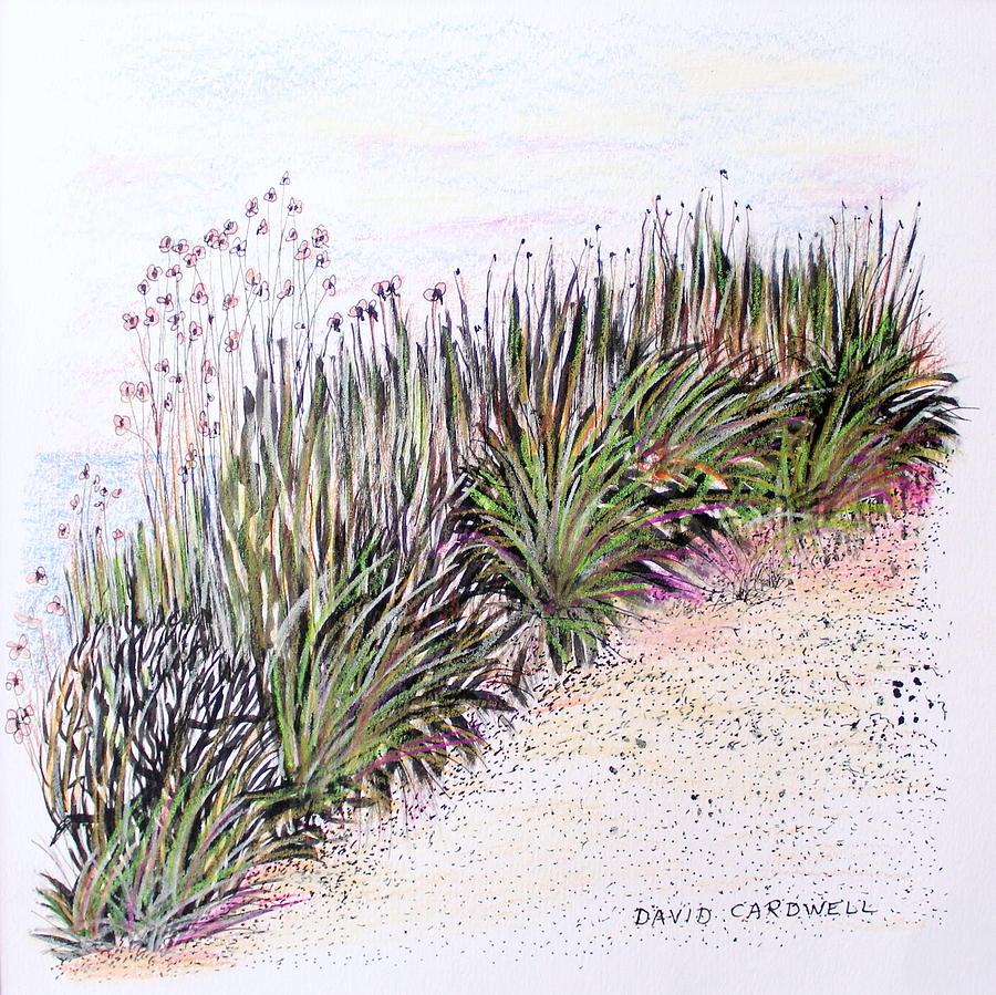 Beach Path Painting by David Cardwell - Fine Art America