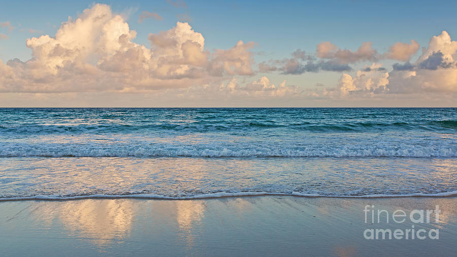 Beach reflection Photograph by Richard Thomas - Pixels