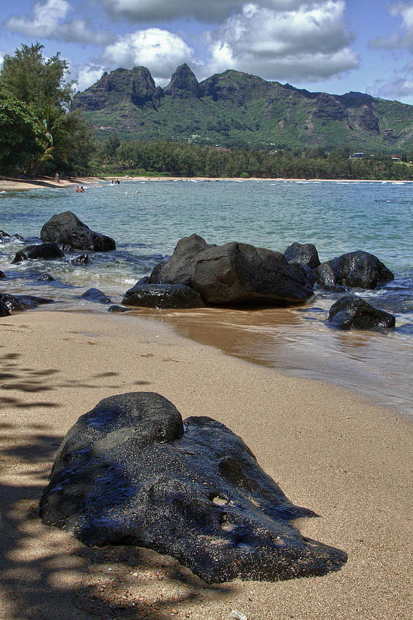Beach Rocks Photograph by Jack Nevitt - Fine Art America