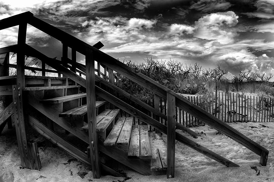 Beach Steps Photograph by Kevin Cable - Pixels