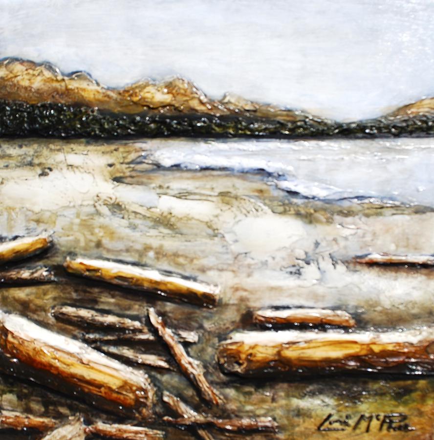 Beachcombing Painting by Lori McPhee - Fine Art America