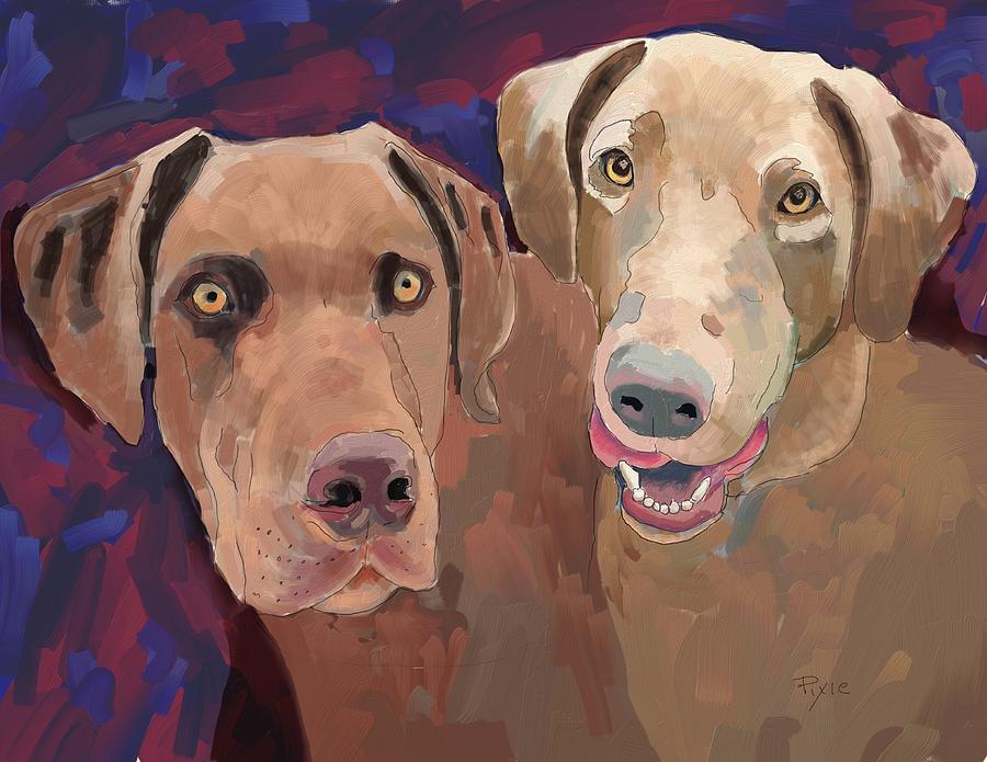 Bear and Tundra Painting by Pixie Glore - Fine Art America