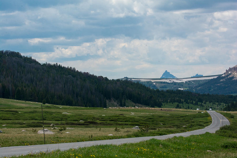 Beartooth Pass on the Beartooth Highway Photograph by Michael Gooch