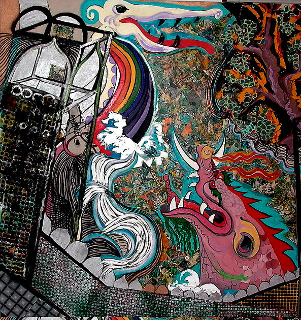 Beasts Painting by Bruce Brooks - Fine Art America