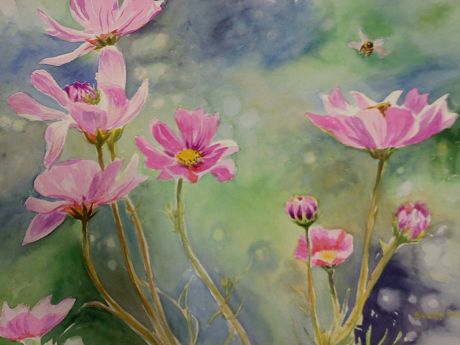 Beezness Painting by Susan Perry - Fine Art America