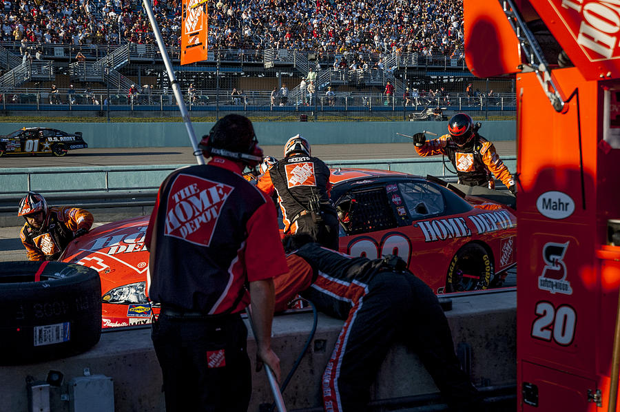 Behind Pits Photograph by Kevin Cable - Fine Art America