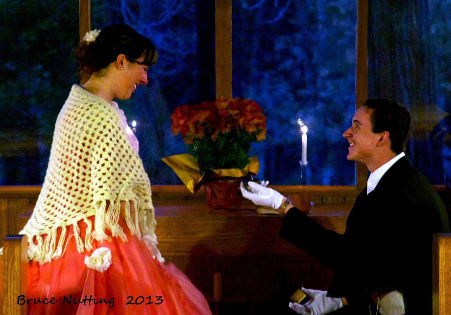 Ben Proposing Painting by Bruce Nutting - Fine Art America