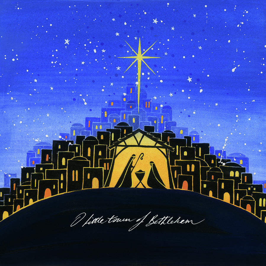 Bethlehem Painting by P.s. Art Studios - Fine Art America