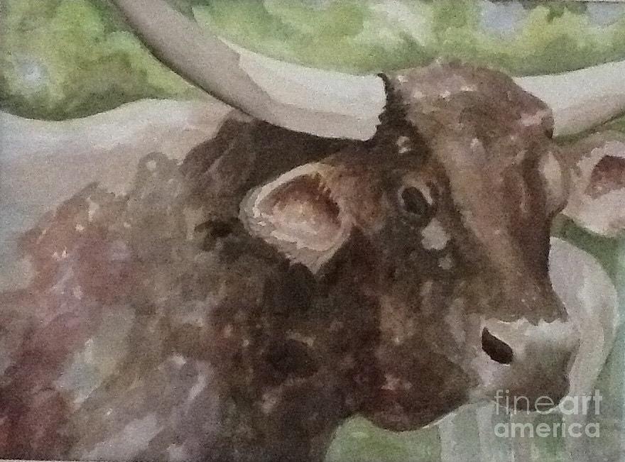 Bevo Painting by Barbara Sutton - Fine Art America