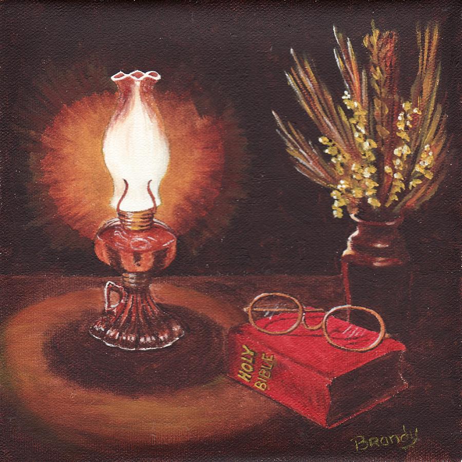 Bible Study Painting by Brandy House - Fine Art America