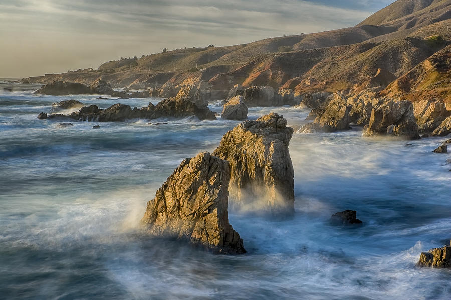 Big Sur Sunset Photograph by Rob Lybeck - Fine Art America