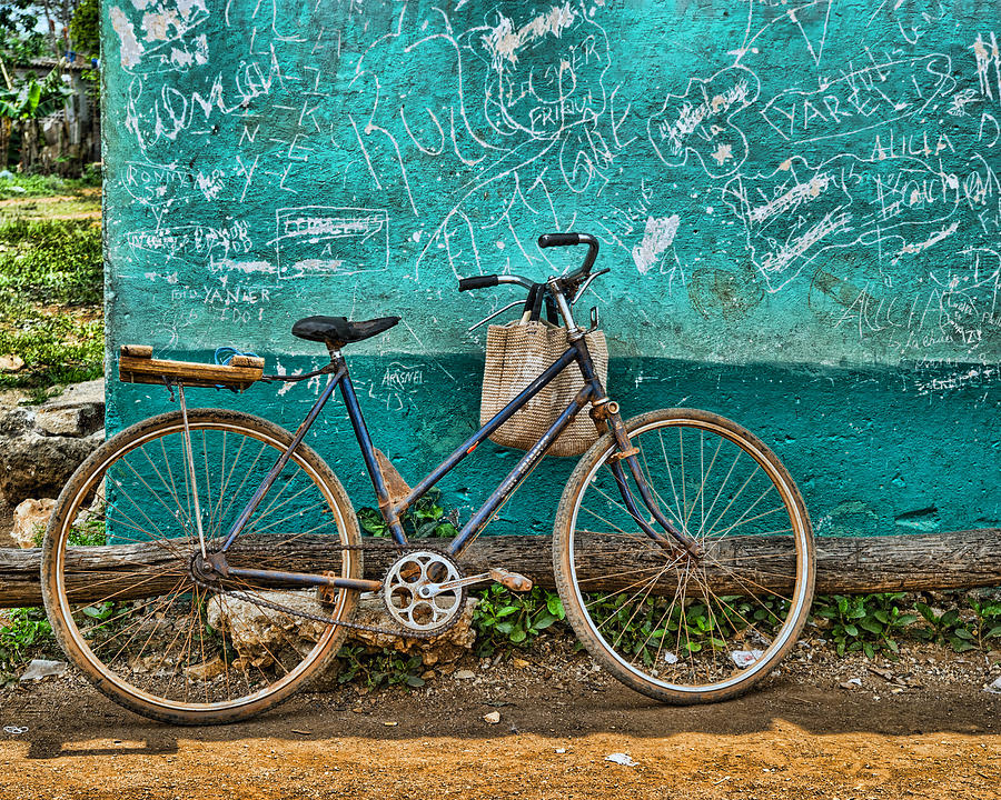 Bike at Rest Photograph by Ed Bolt - Pixels