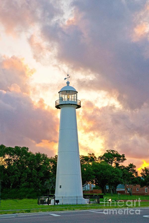 Biloxi lighthouse Photograph by Russell Christie - Fine Art America