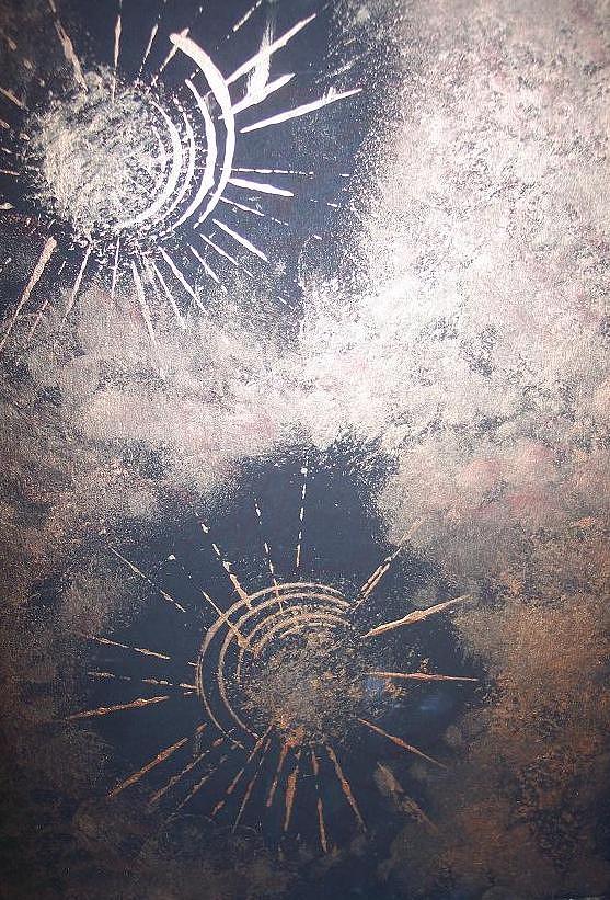 Binary Star Painting by Melody Leach - Fine Art America