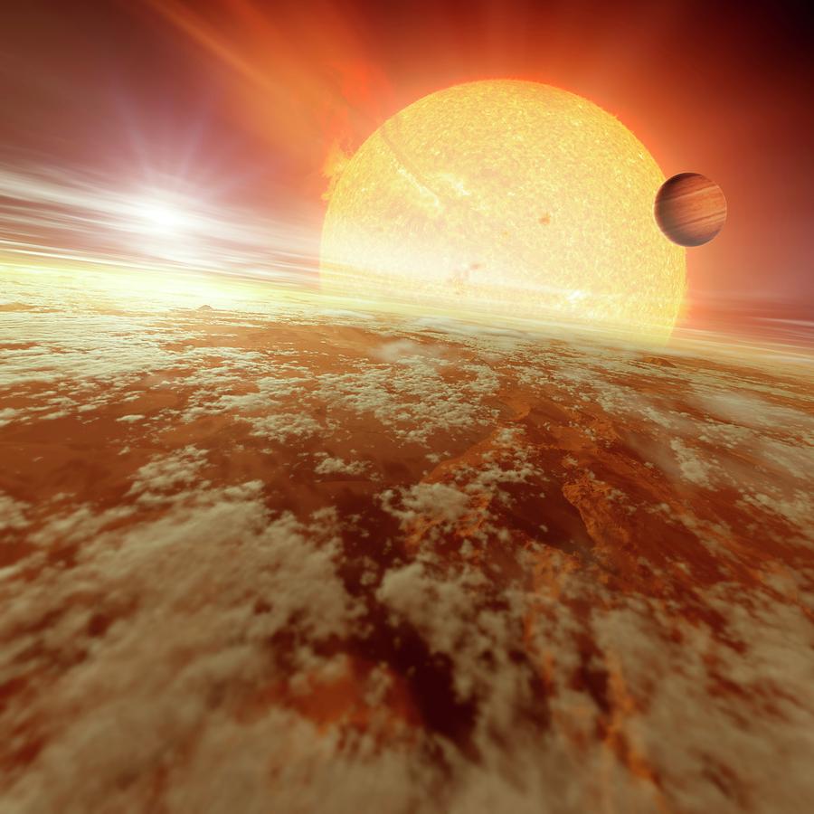 Binary Star System Photograph by Detlev Van Ravenswaay - Pixels
