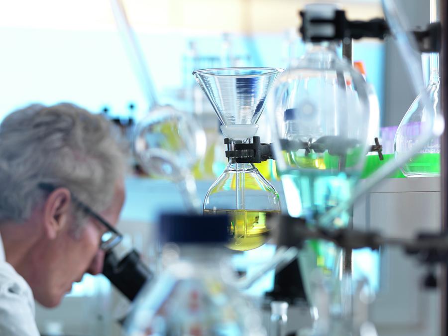 Biotechnology Research Photograph by Tek Image/science Photo Library ...