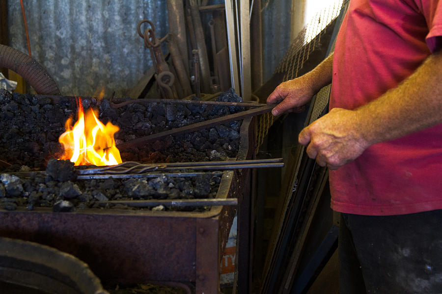 Blacksmith 3 Photograph by Bernard Barcos - Fine Art America