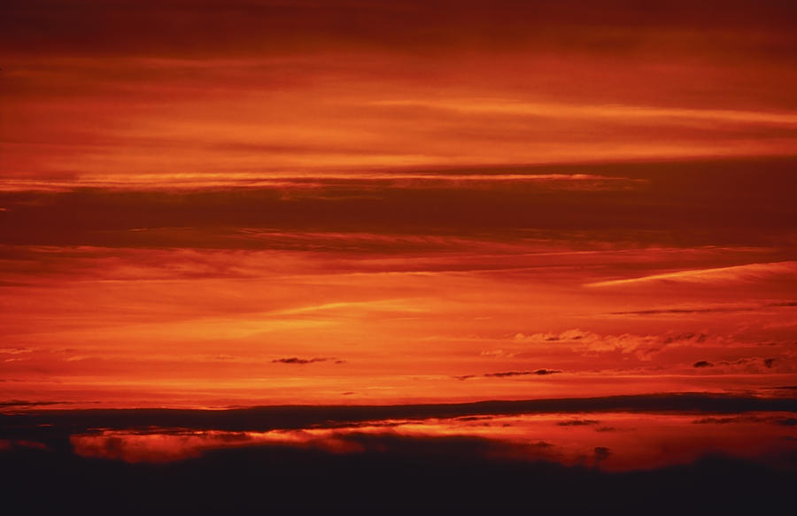 Blazing sky Photograph by Patrick Kessler - Fine Art America