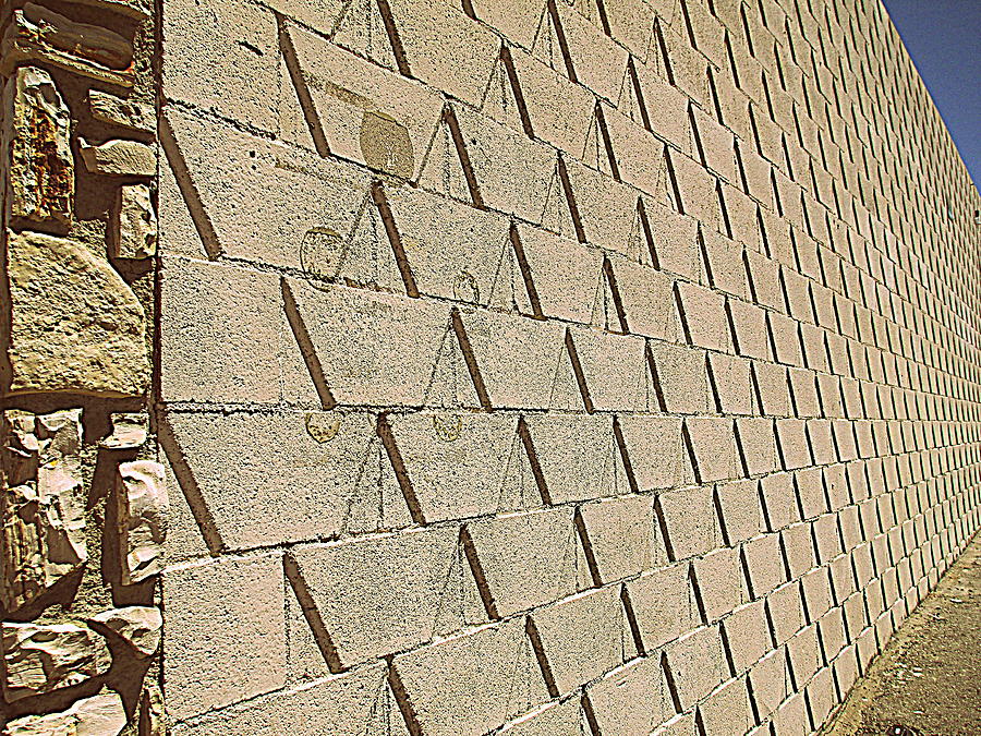 Block Wall Photograph by Randall Weidner | Fine Art America