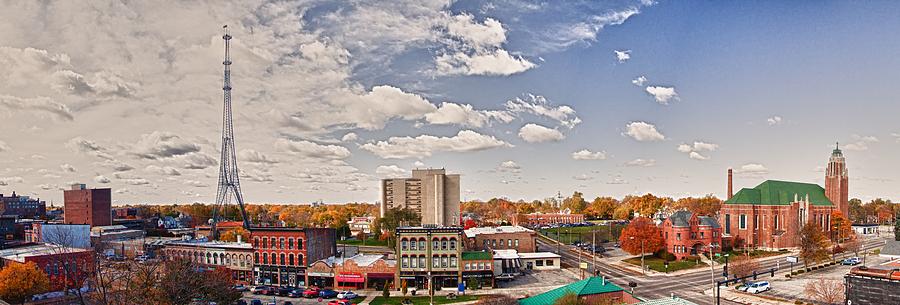 Bloomington Panorama Photograph by Jim Finch - Fine Art America