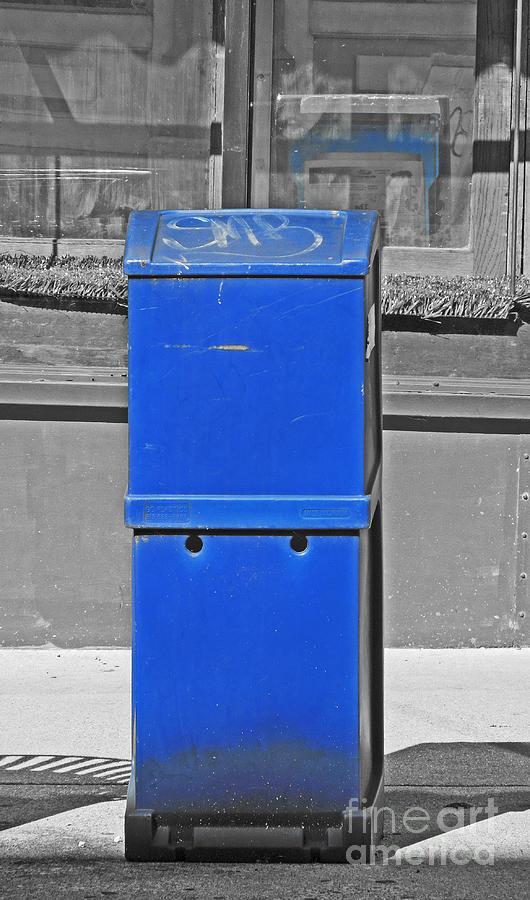 Blue Box Photograph by Michelle Hastings - Fine Art America
