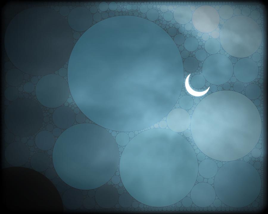 Blue Eclipse Photograph by Sondra Evans - Fine Art America