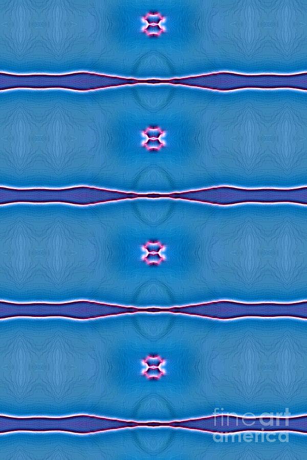 Blue Frog Pattern Photograph by Edna W | Fine Art America